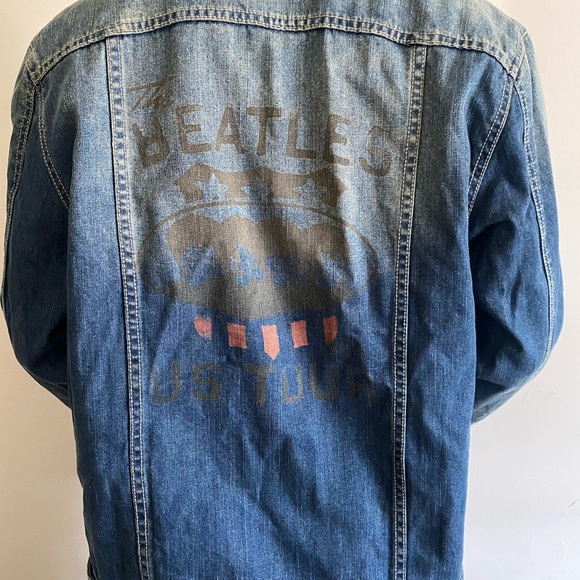 The Beatles | Jackets & Coats | The Beatles Vintage Denim Jacket Unisex ...
